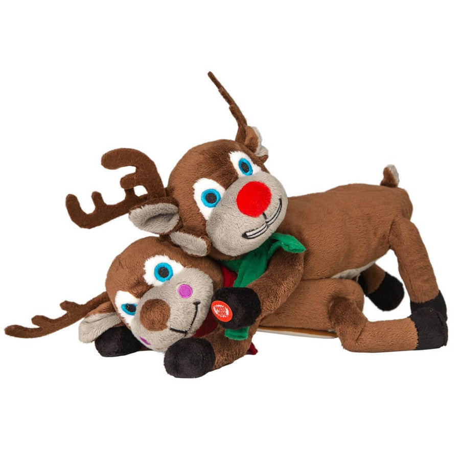 Humping Reindeer Animated Christmas Plush Toy | UglyChristmasSweater.com