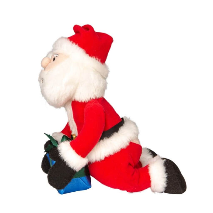 Santa Tootin' & Farting Animated Plush Toy | UglyChristmasSweater.com